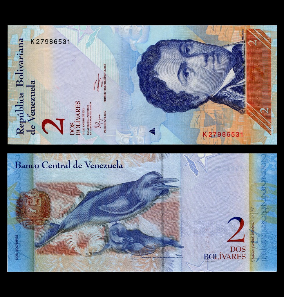 Billete Venezuela 2 Bolivares – NUMISMÁTICA MARTELL